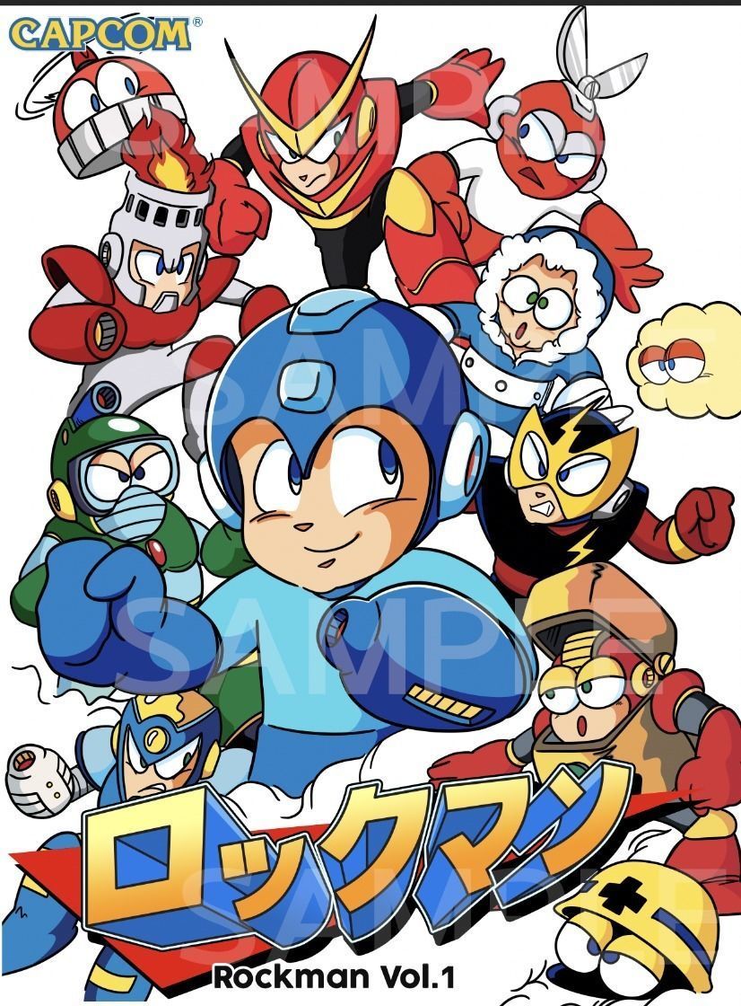 RockMan Vol1 MegaMan 3D model | CGTrader