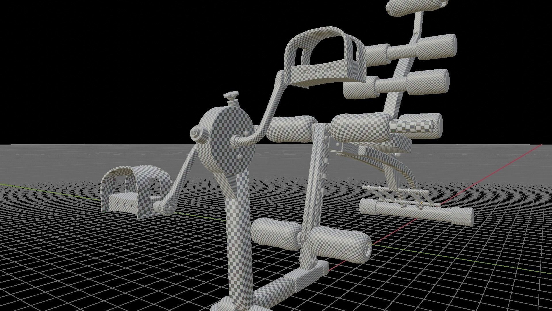 Abs Machine 3D model | CGTrader