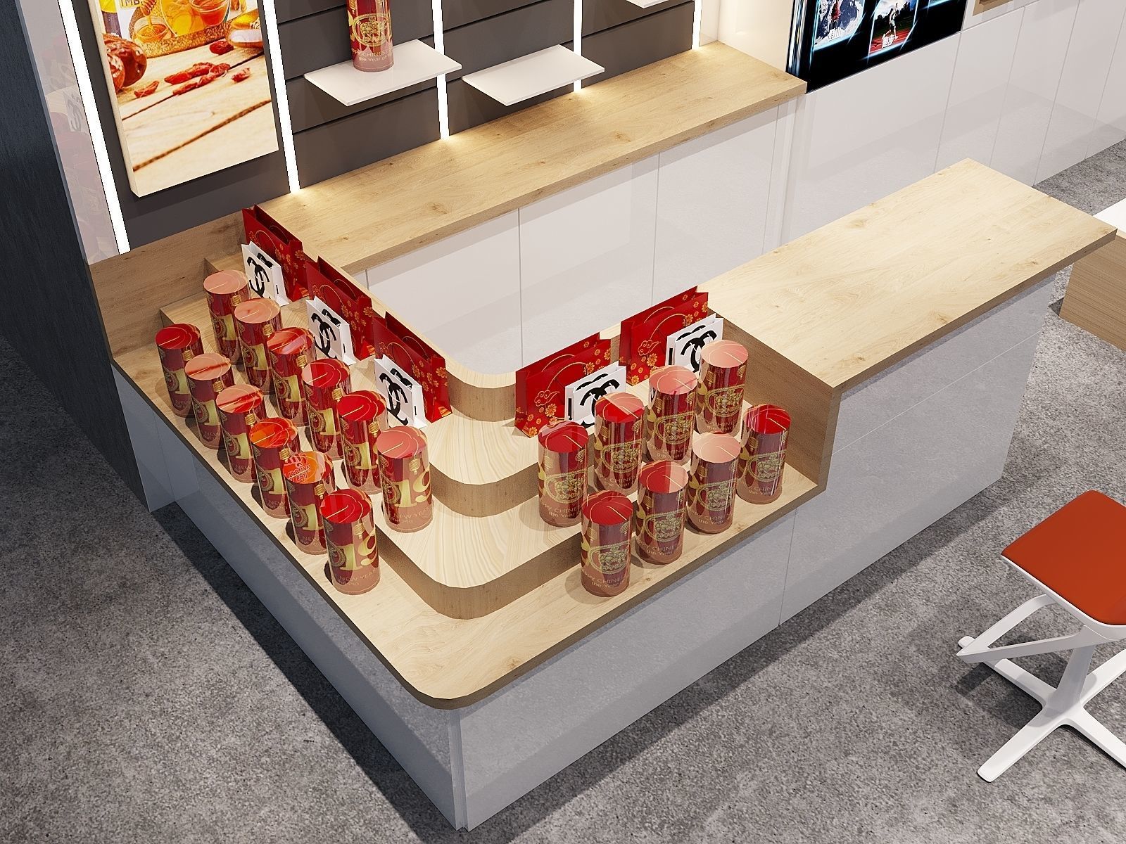 GADGET RETAIL STORE FULL 3D SCENE 3D model | CGTrader