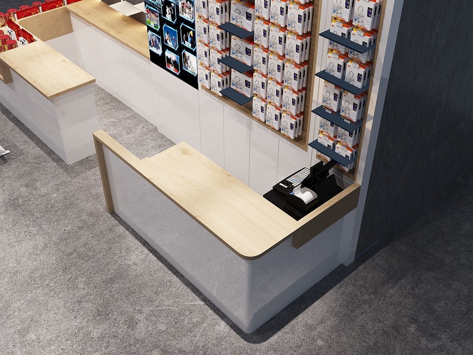 GADGET RETAIL STORE FULL 3D SCENE 3D model | CGTrader