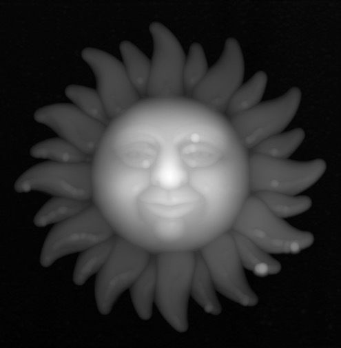 Shining Sun 3D model | CGTrader