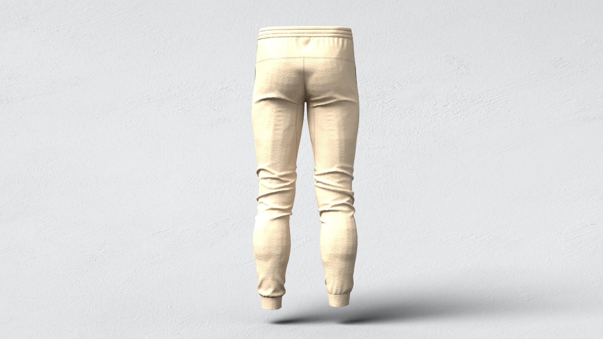 Mens sport pants 3D model | CGTrader