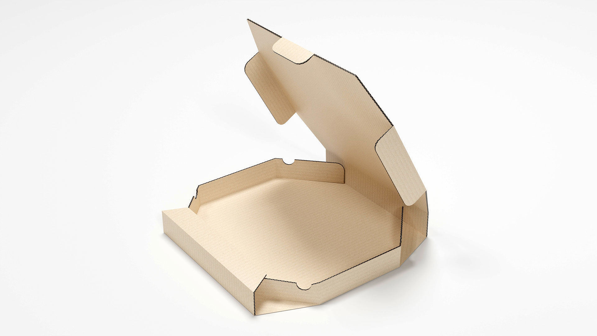 3D model Pizza box package 3d model VR / AR / low-poly rigged animated ...