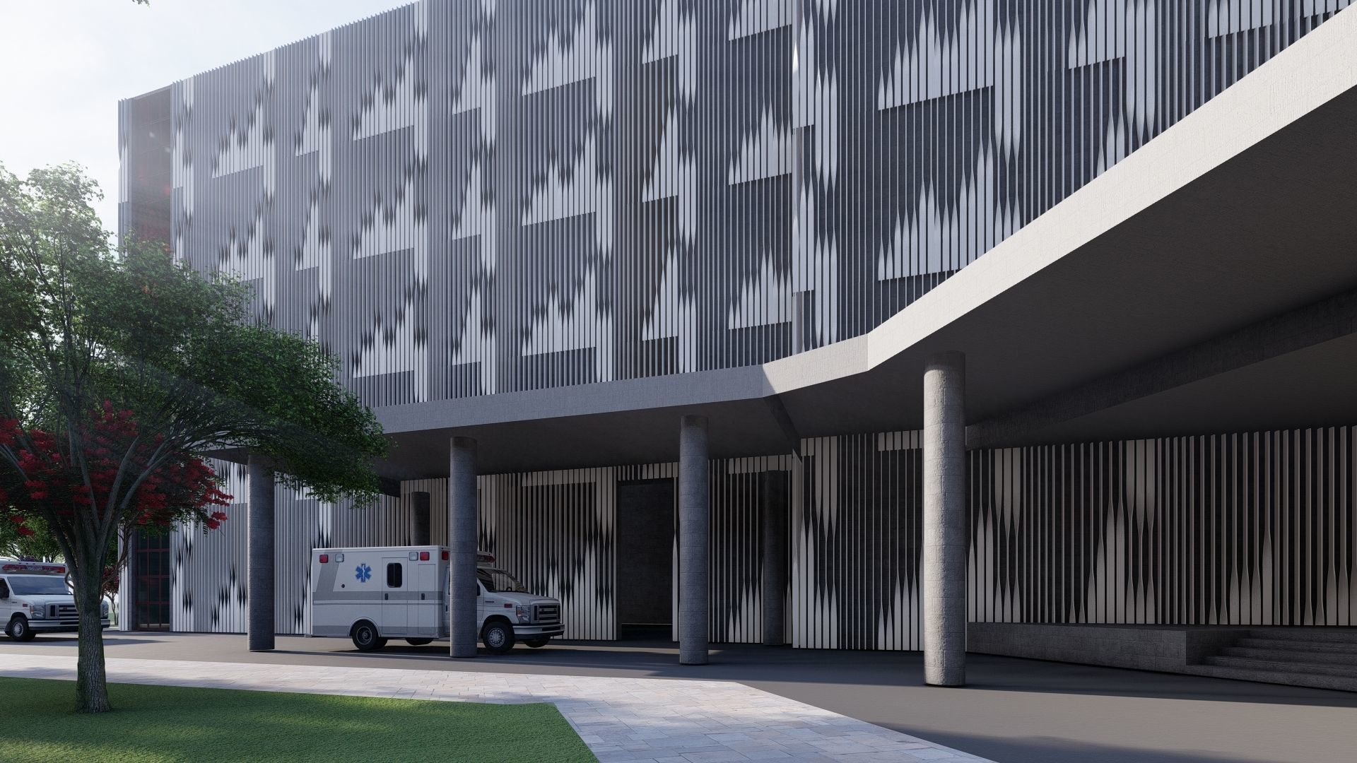 HOSPITAL DESIGN 3D model | CGTrader