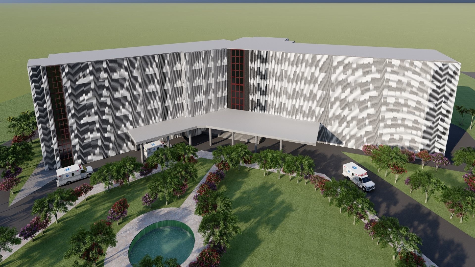 HOSPITAL DESIGN 3D model | CGTrader