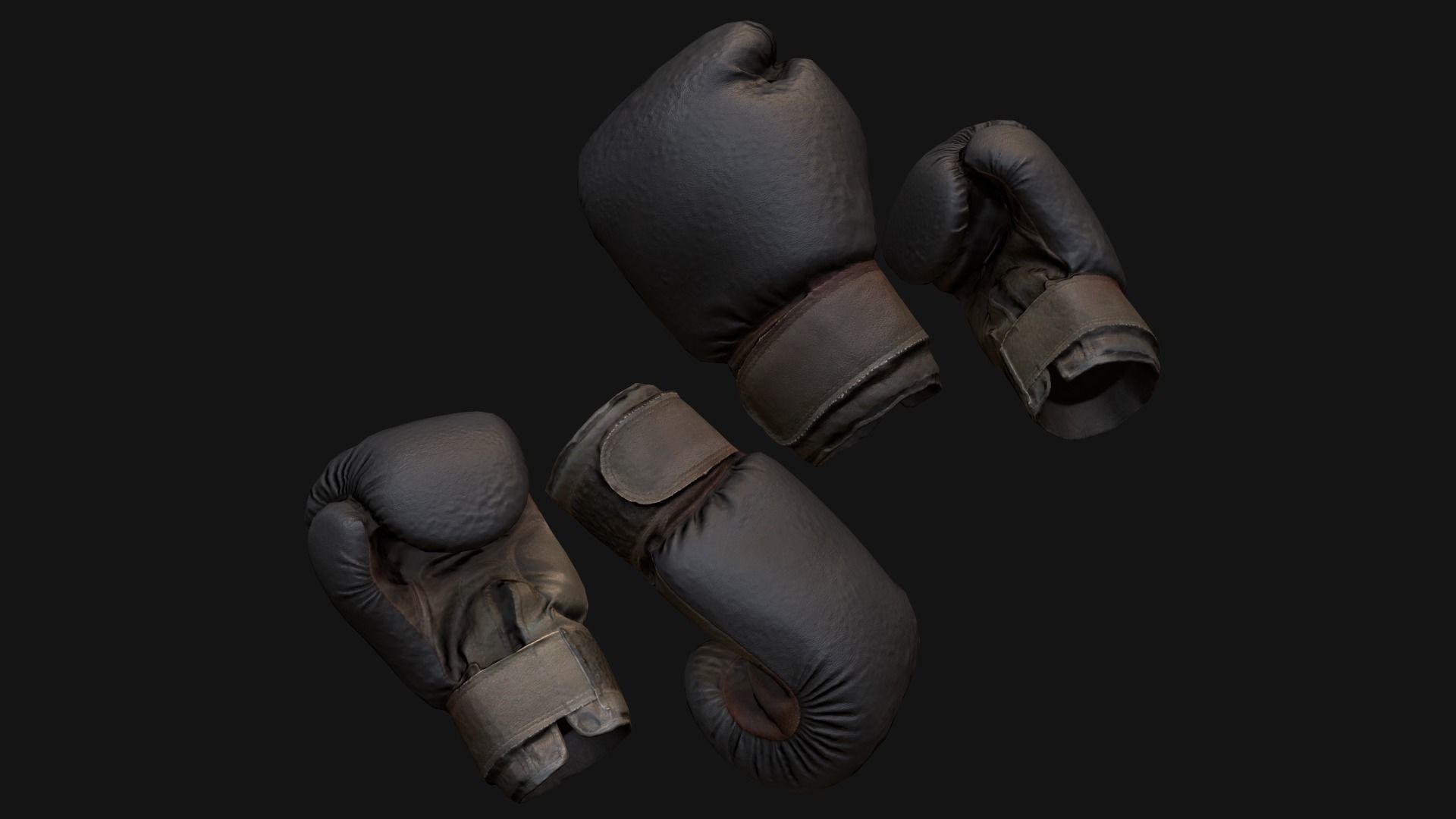 3D model Boxing Gloves Pack VR / AR / low-poly | CGTrader
