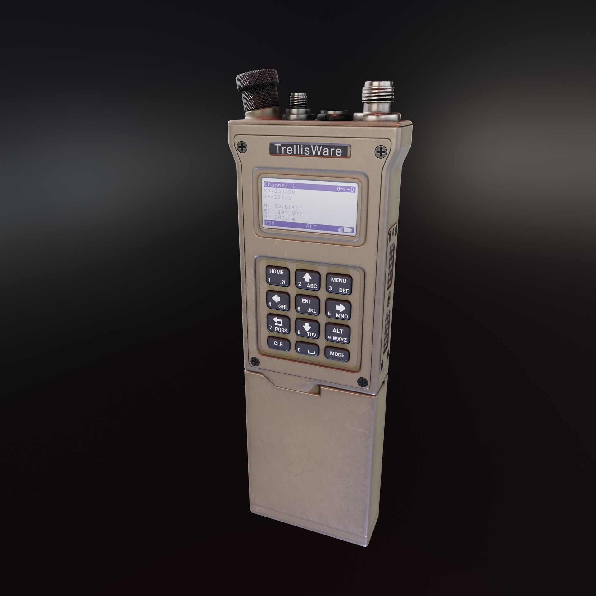 3D model TW-950 TSM Shadow VR / AR / low-poly | CGTrader