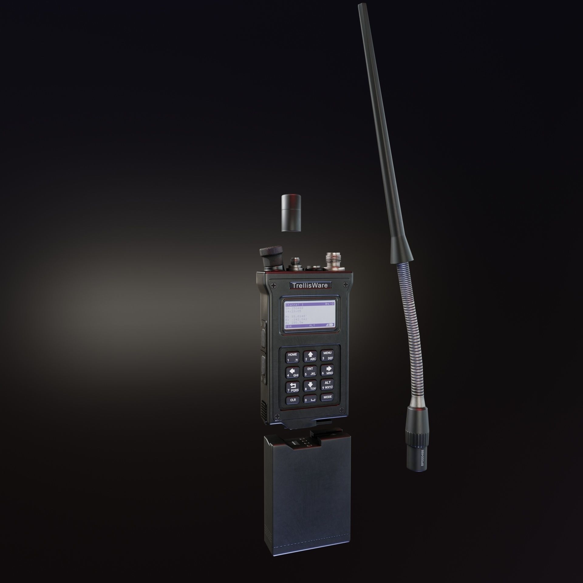 3D model TW-950 TSM Shadow VR / AR / low-poly | CGTrader