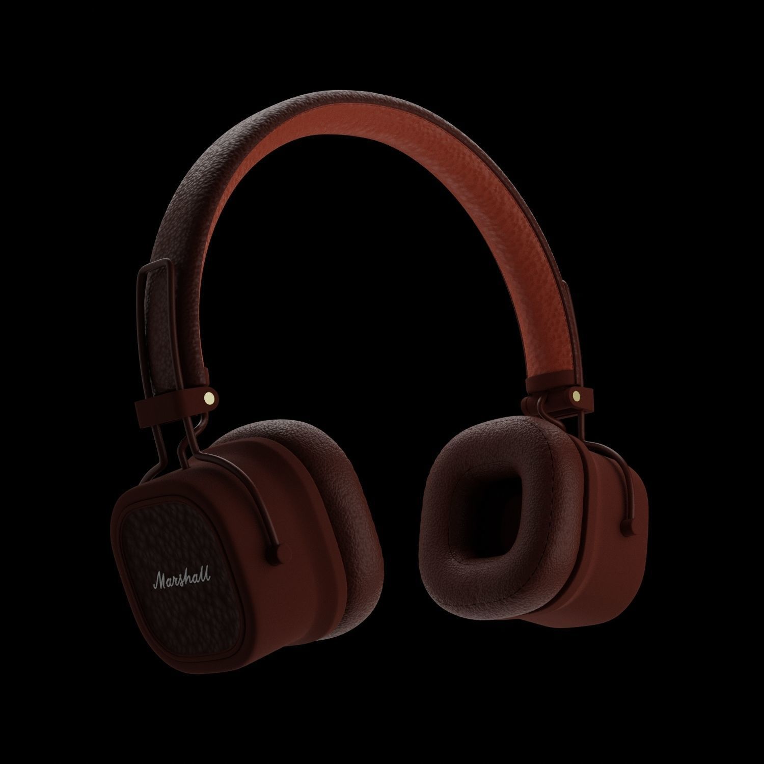 Headphones Marshall Major 3D Model 3D model | CGTrader