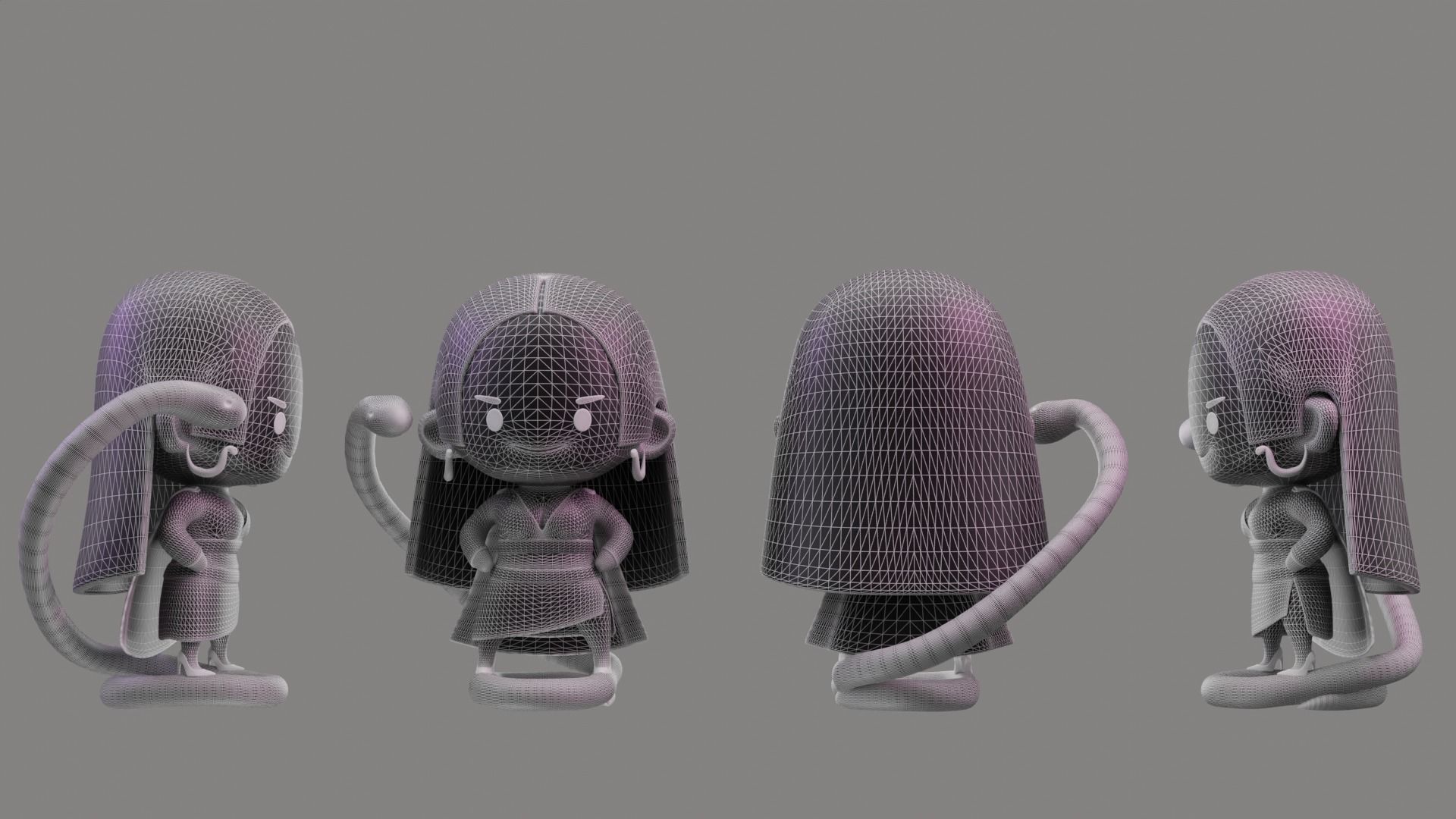 Boa Hancock Chibi - One Piece 3D model 3D printable | CGTrader