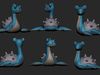 Pokemon - Lapras with 2 poses 3D model 3D printable | CGTrader