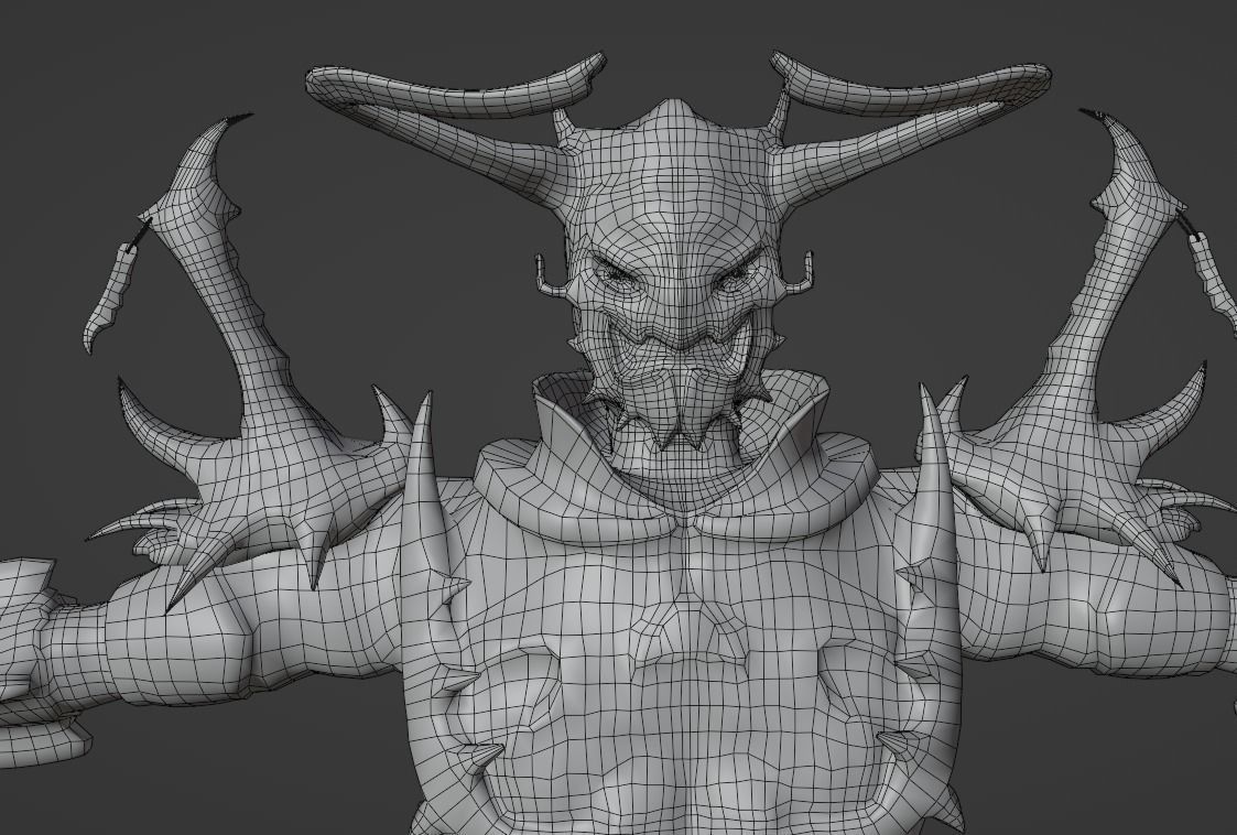 Giraffa Undead 3D model | CGTrader