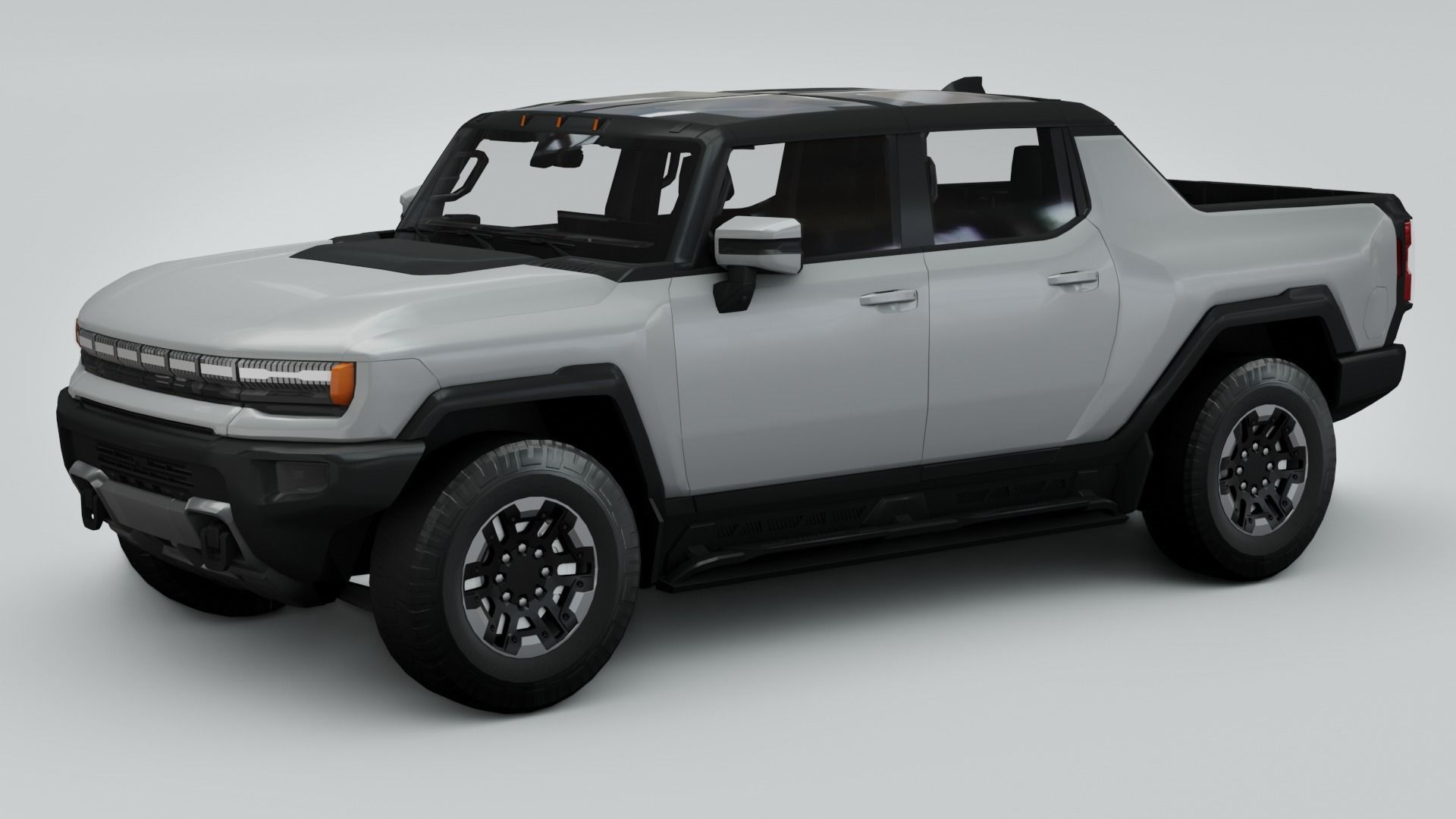 Hummer EV Electric SUV PICK UP 2022 3D model | CGTrader