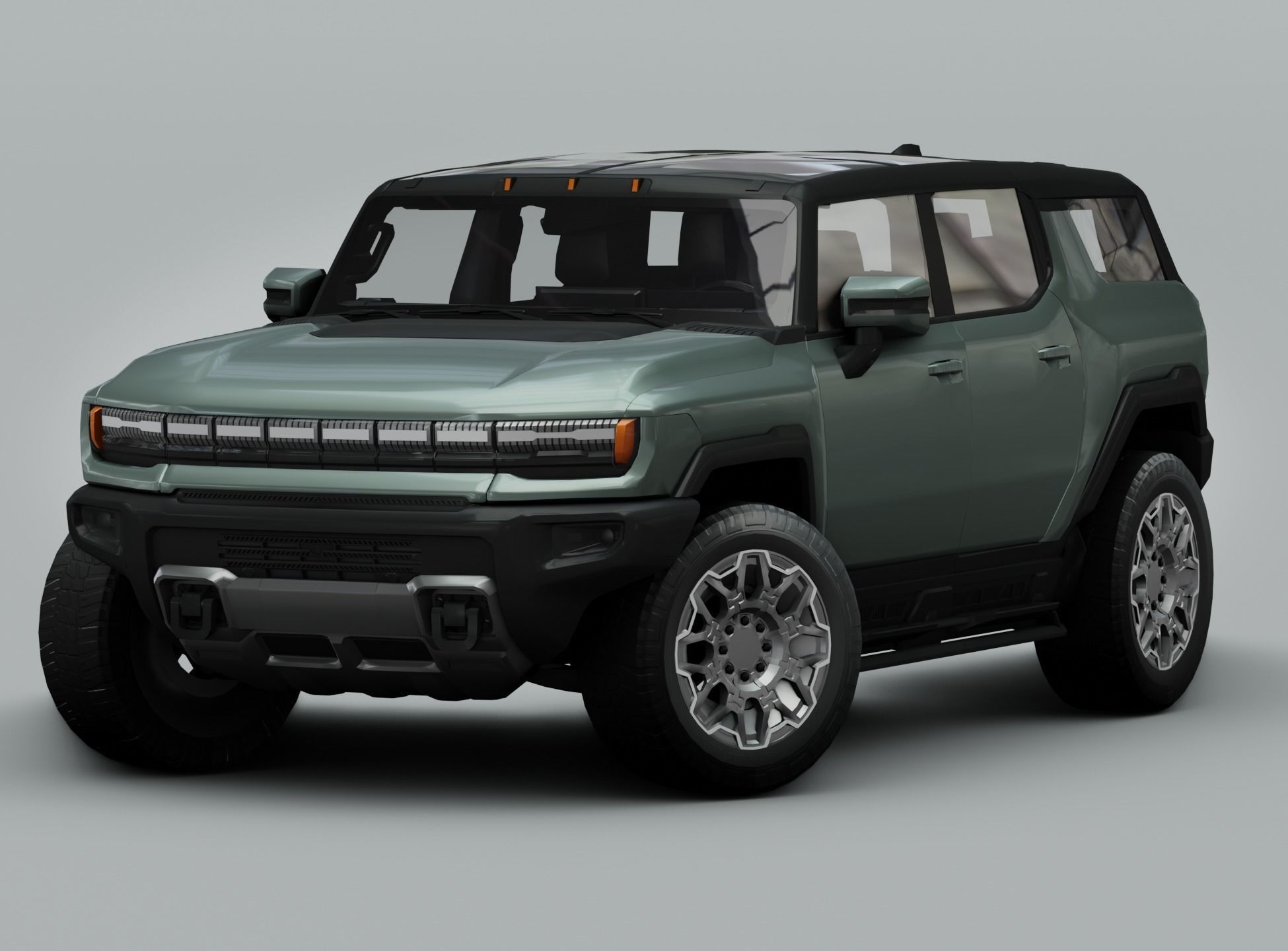 Hummer EV Electric SUV PICK UP 2022 3D model | CGTrader