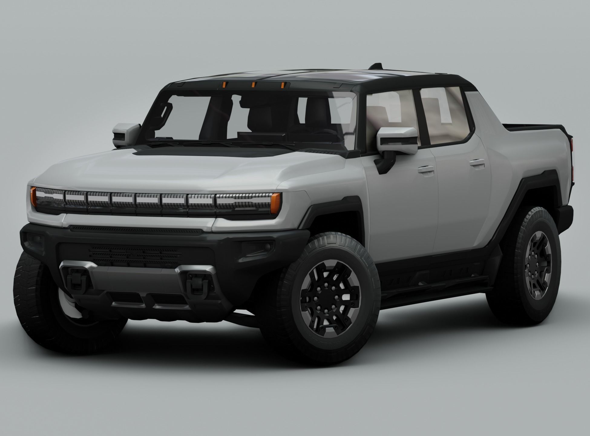 Hummer EV Electric SUV PICK UP 2022 3D model | CGTrader