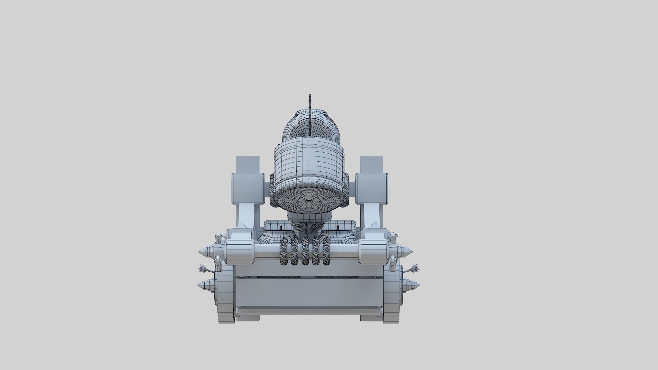 Cartoon Catapult 3D model | CGTrader