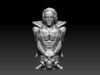 Shanks bust 3D model 3D printable | CGTrader