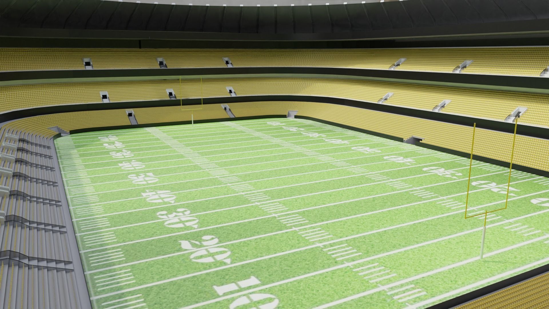 3D model Nfl American Stadium VR / AR / low-poly | CGTrader