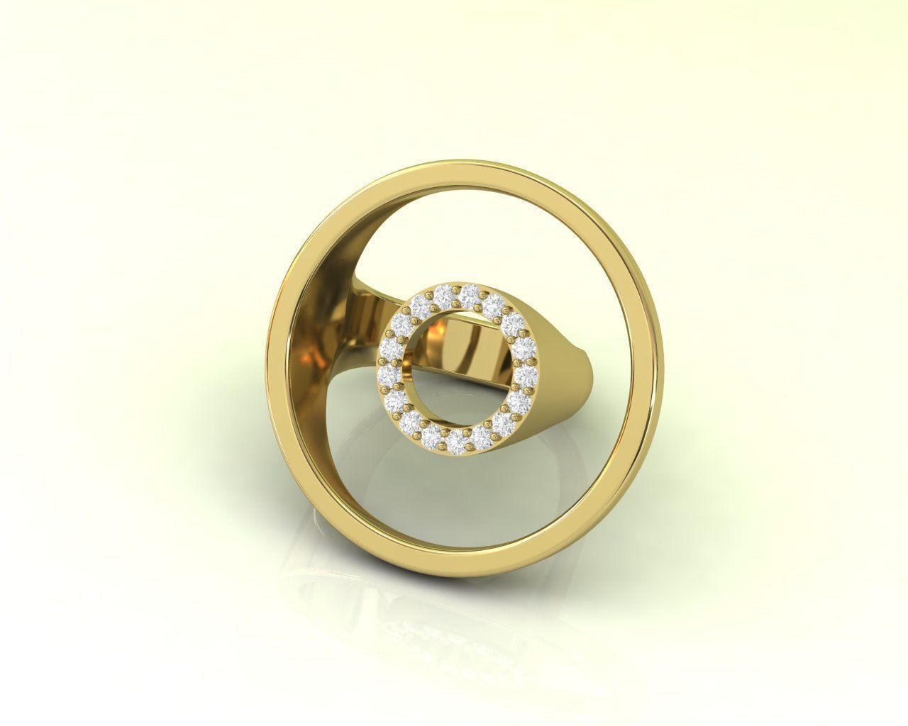 angela hubel ring free 3D model 3D printable | CGTrader