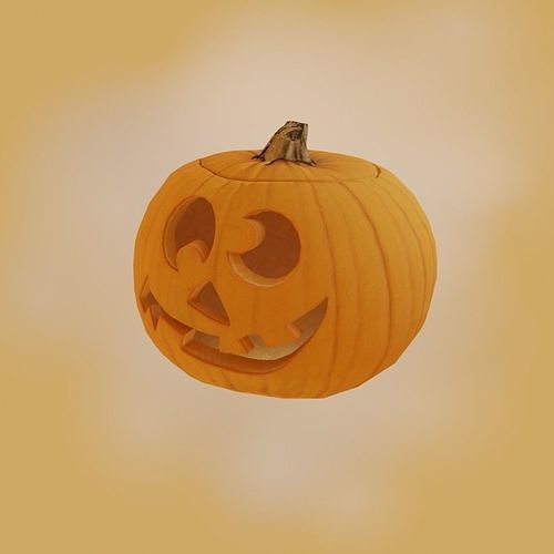 Call Of Duty Pumpkin face 3D model | CGTrader