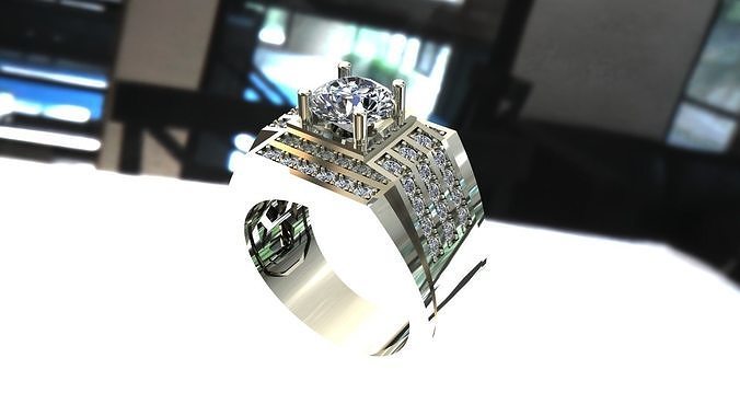 Ring 112 3D model 3D printable | CGTrader