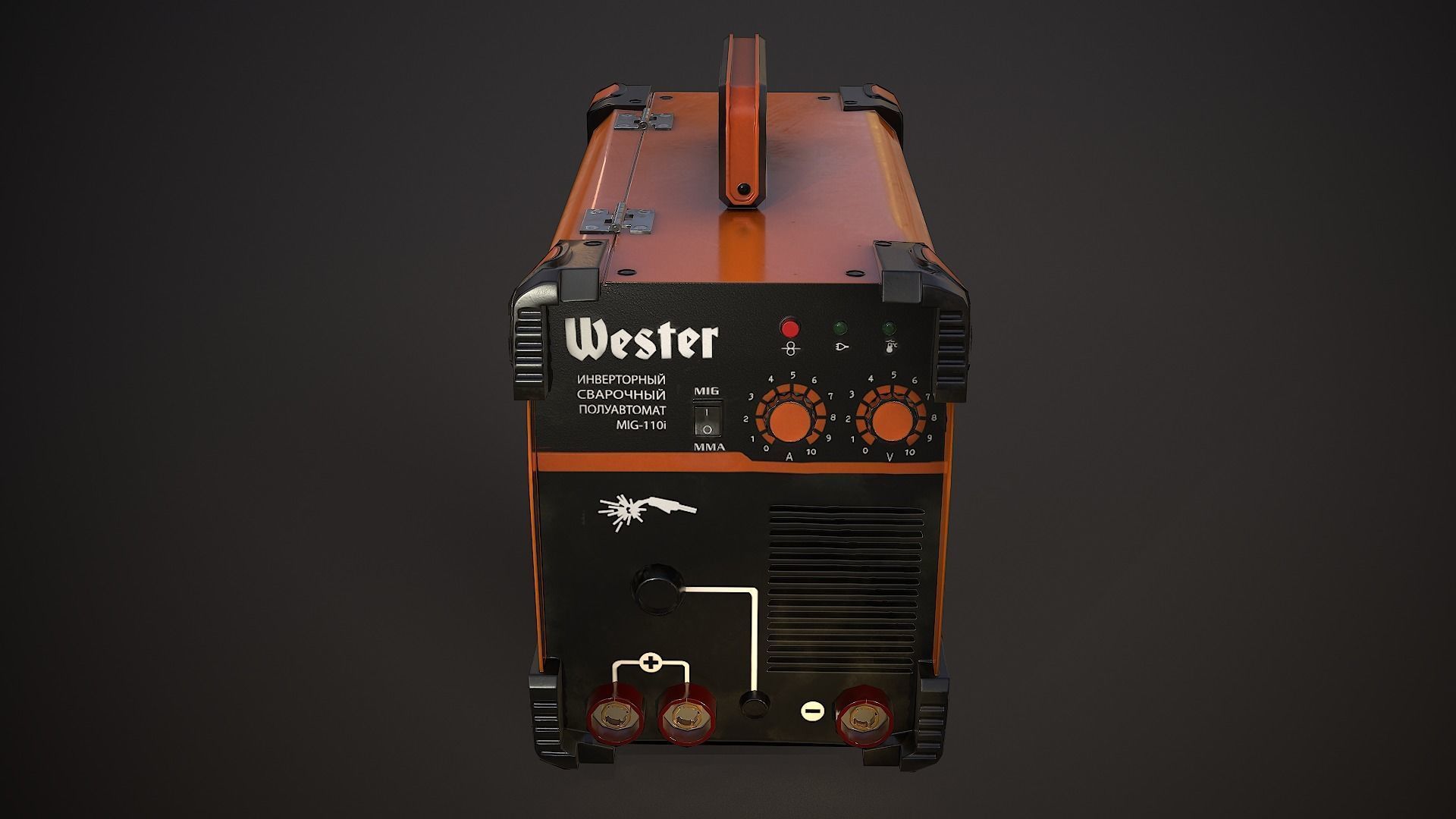 3D model Industrial Welding Machine 3d model low-poly VR / AR / low ...