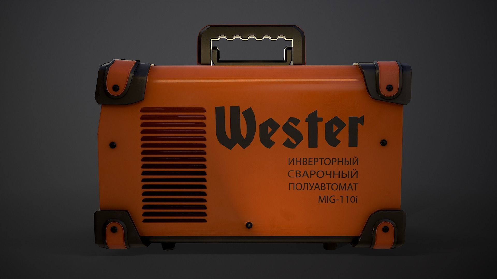 3D model Industrial Welding Machine 3d model low-poly VR / AR / low ...