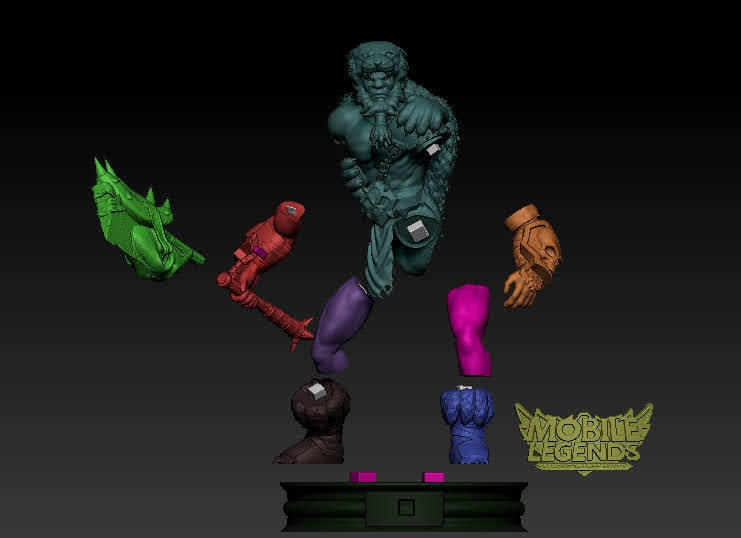 Balmond Savage Hunter - Mobile Legends 3D model | CGTrader