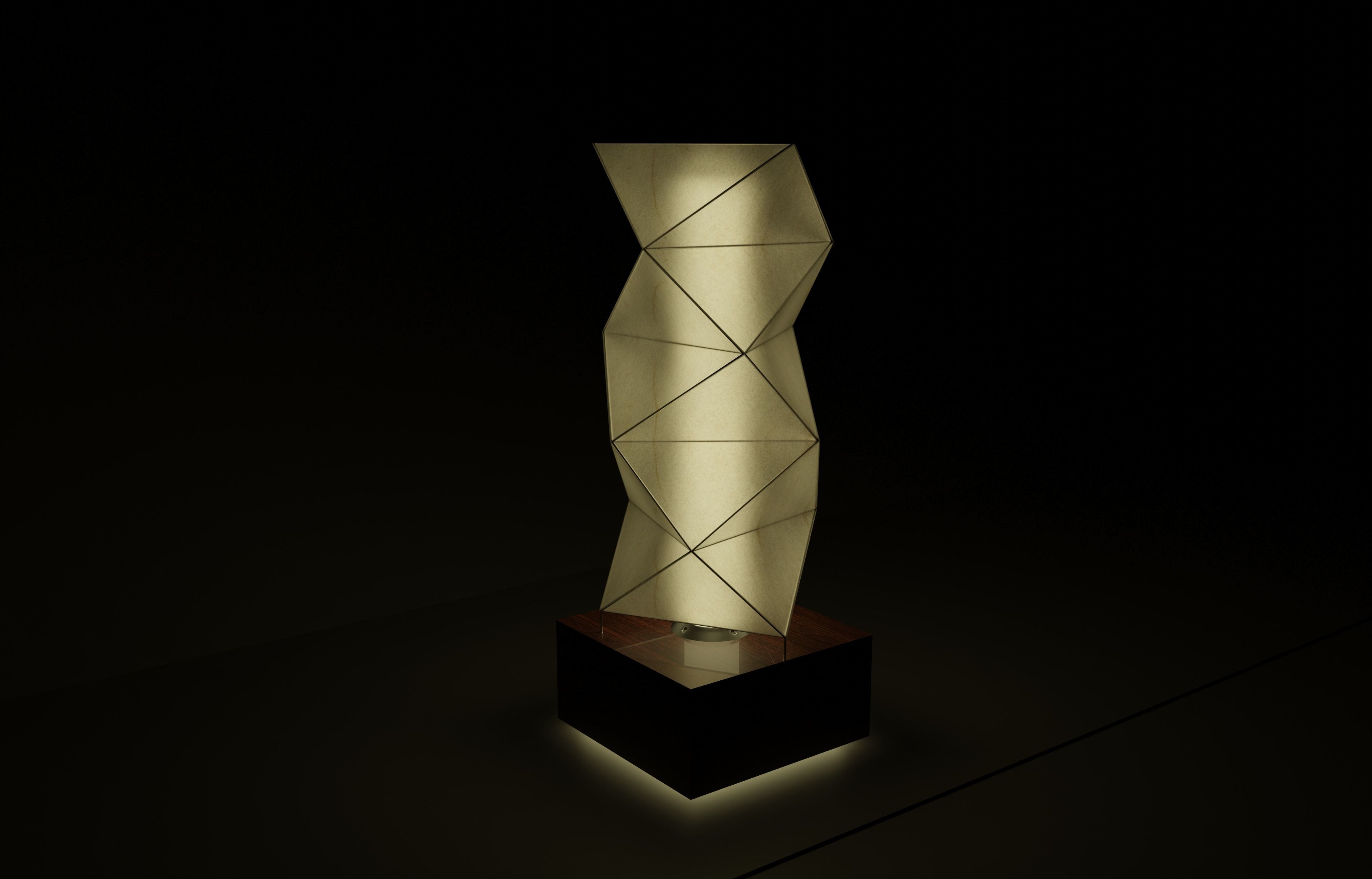Origami light free 3D model | CGTrader