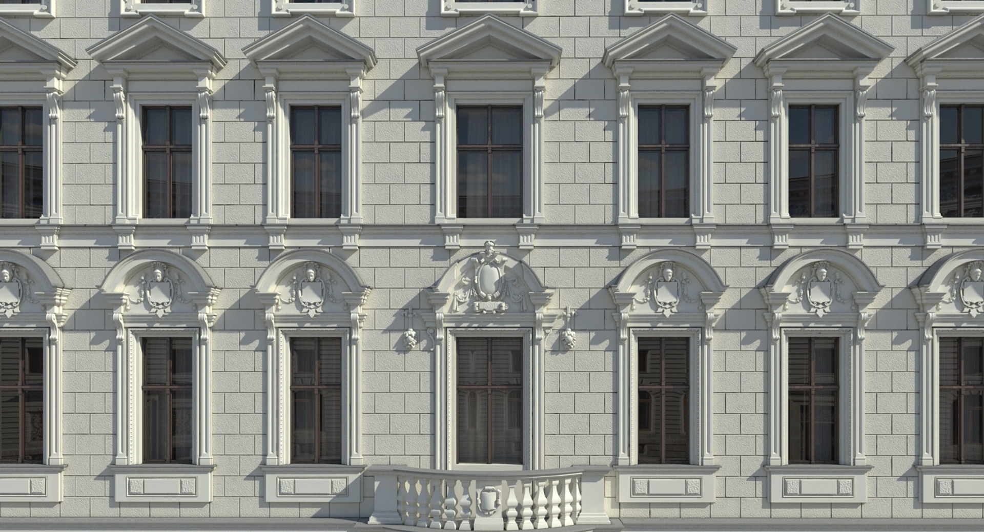 Historic Residential Building 3D model | CGTrader
