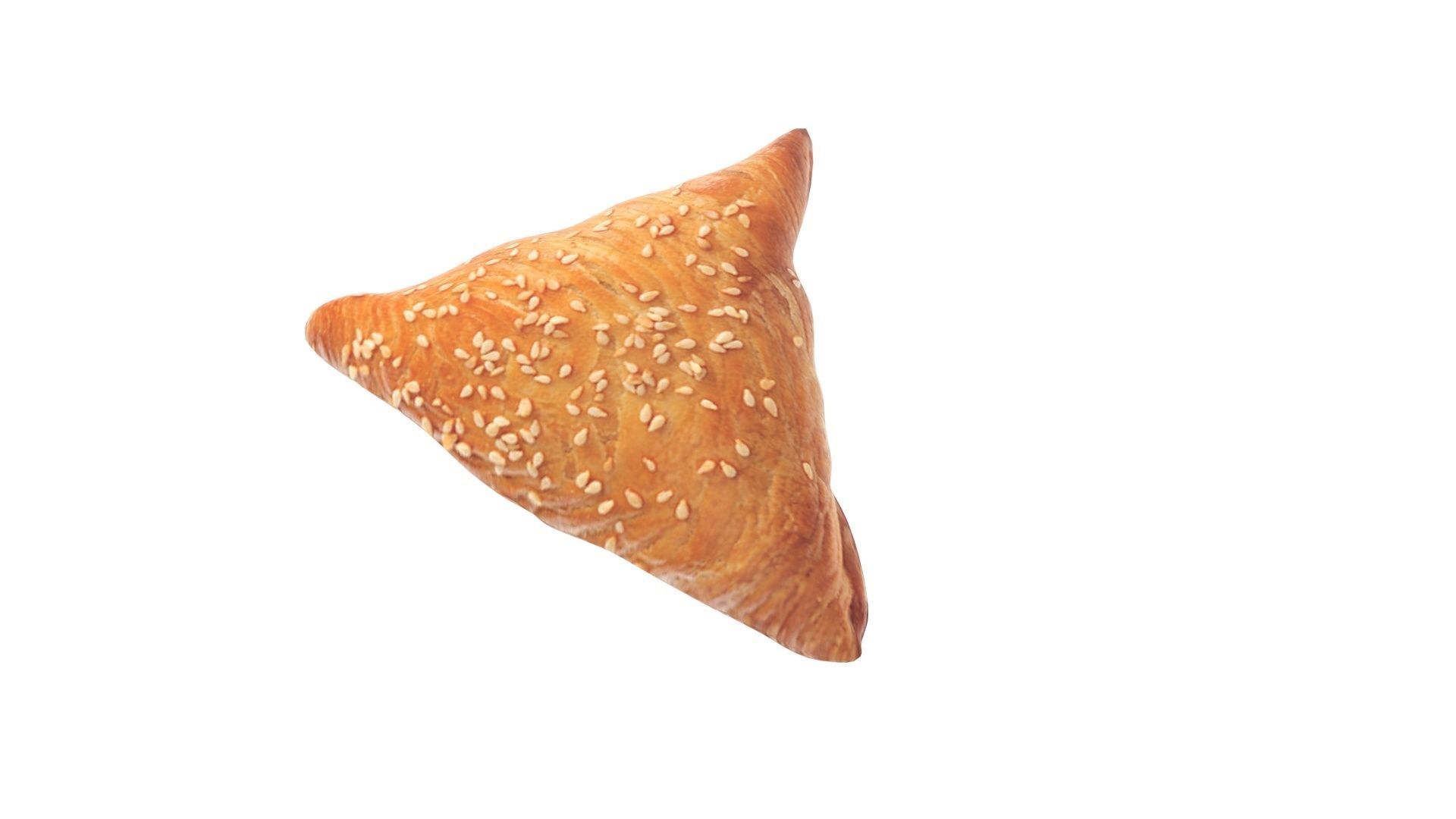 Samosa 3D model | CGTrader