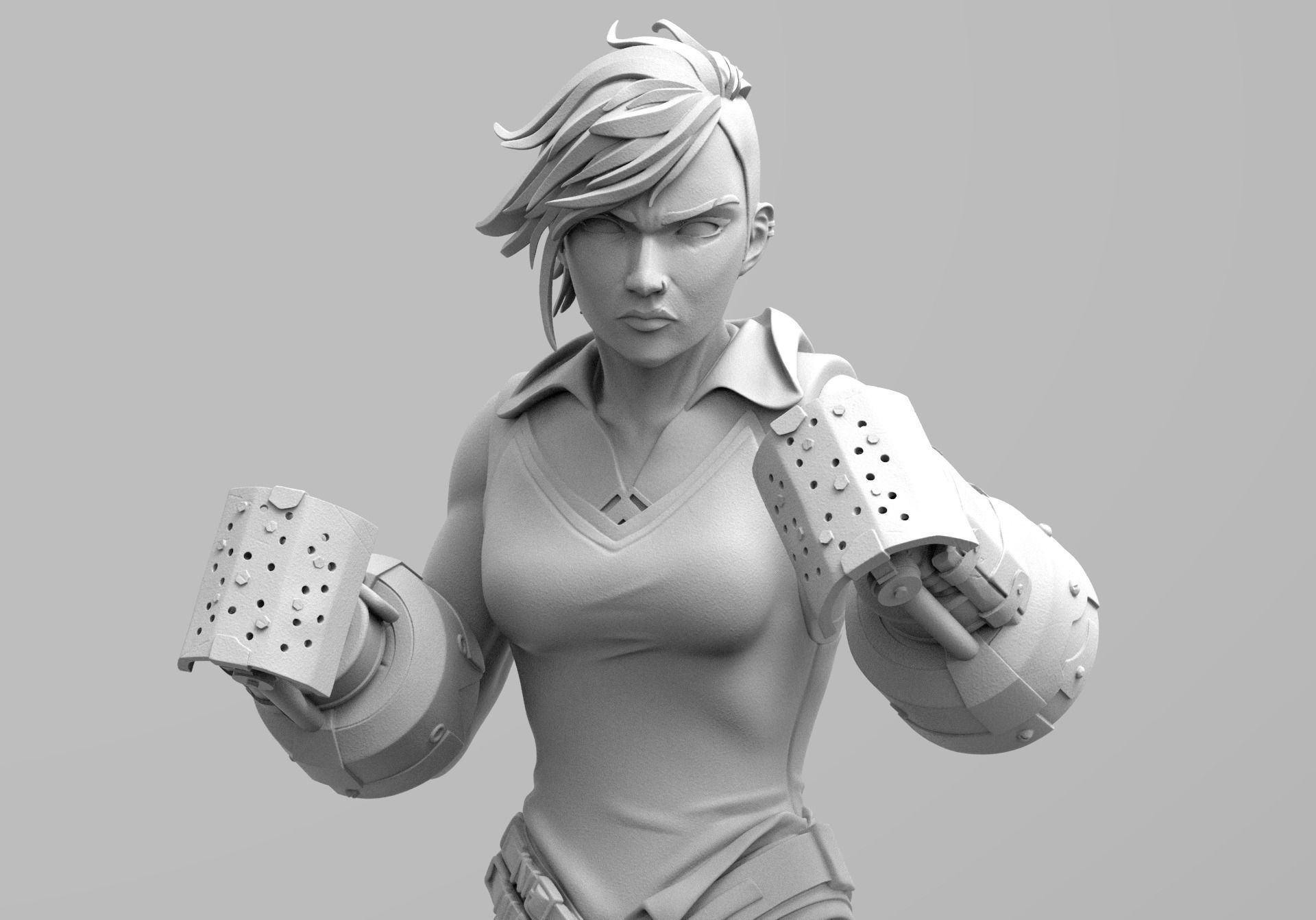 Vi - Arcane 3D model 3D printable | CGTrader