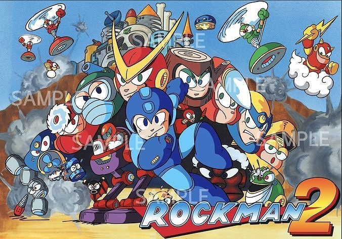 Rockman2 Megaman Hi Quality 3D model | CGTrader