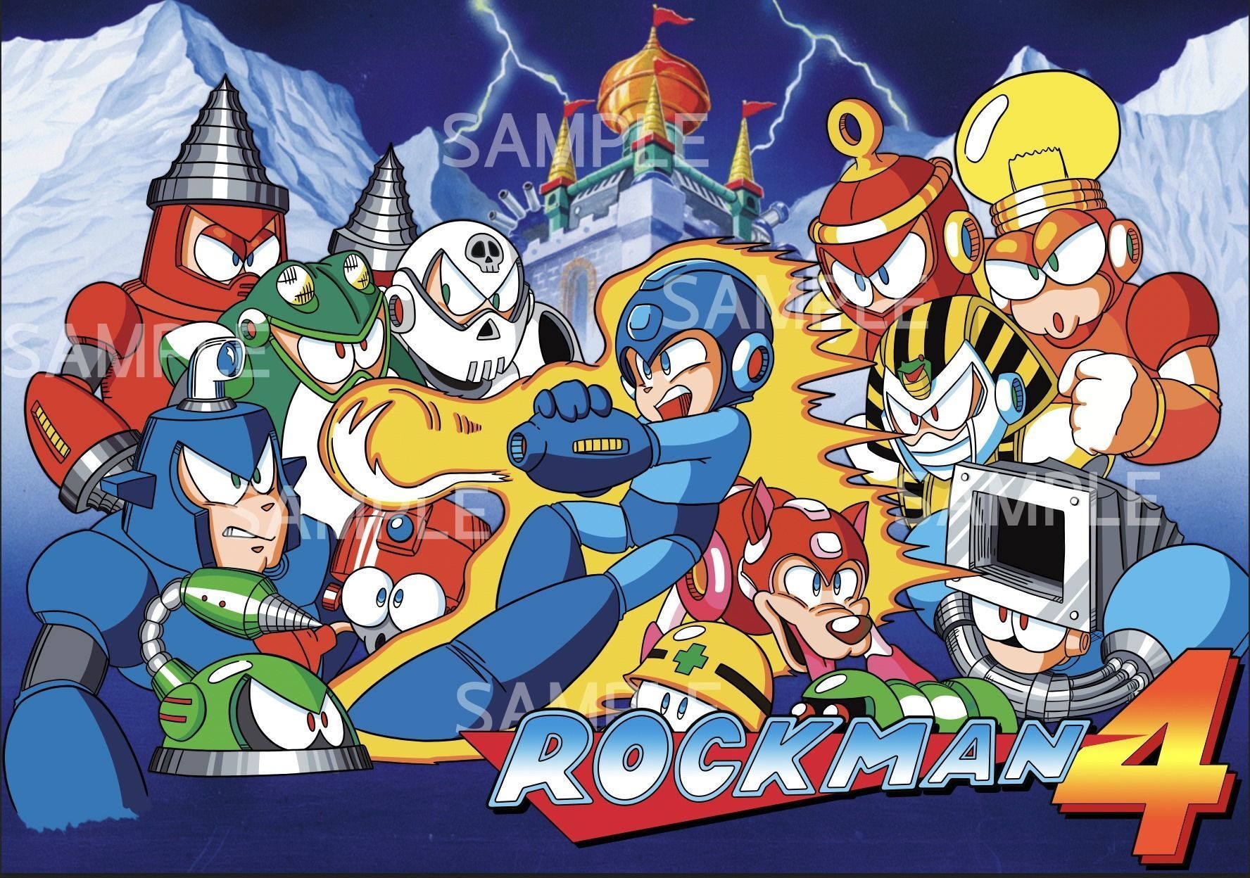 Rockman4 Megaman Hi Quality 3D model | CGTrader