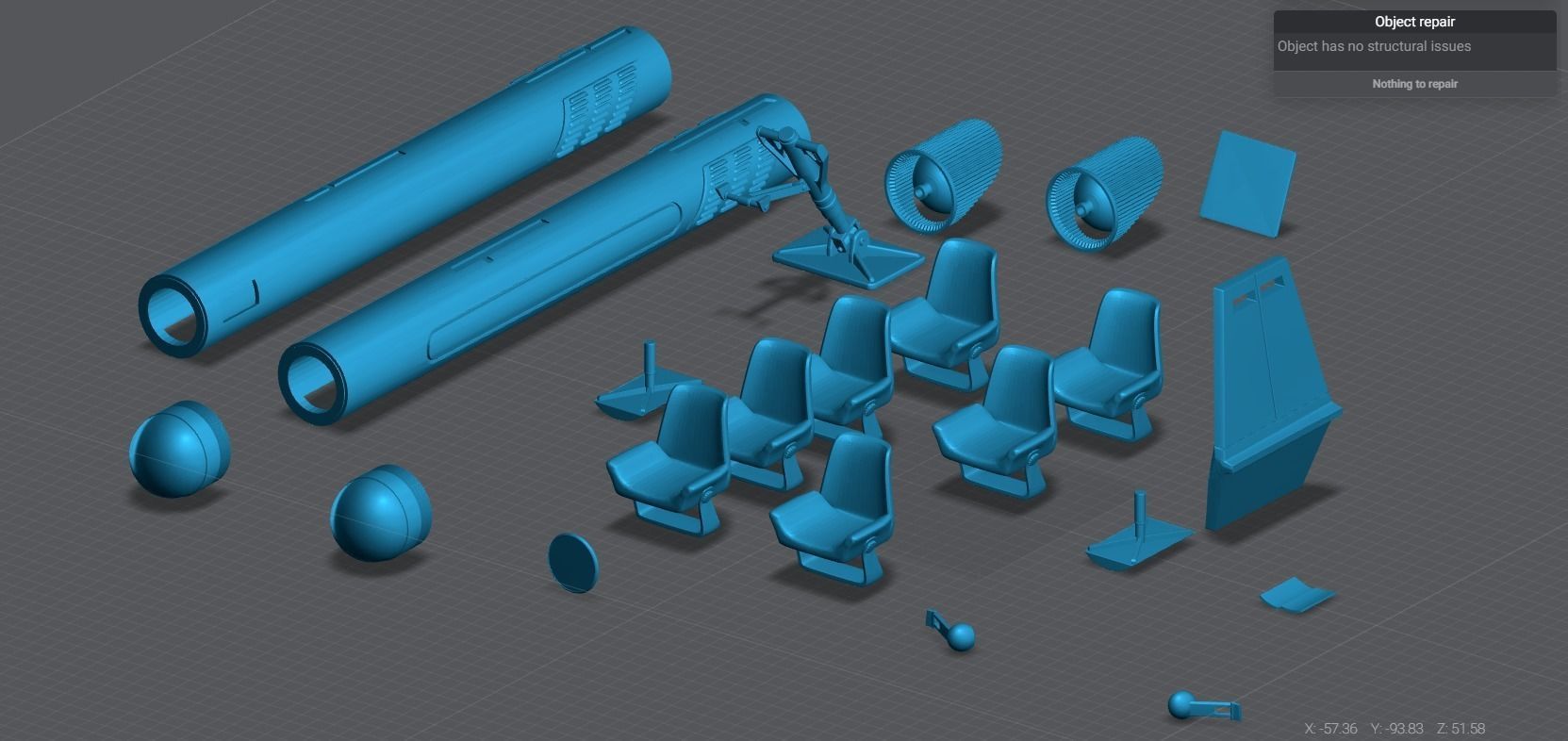 Shuttlecraft Galileo Scale model 3D model 3D printable | CGTrader