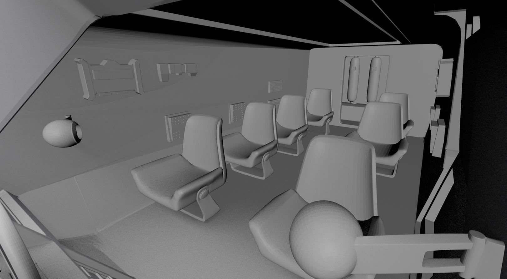 Shuttlecraft Galileo Scale model 3D model 3D printable | CGTrader