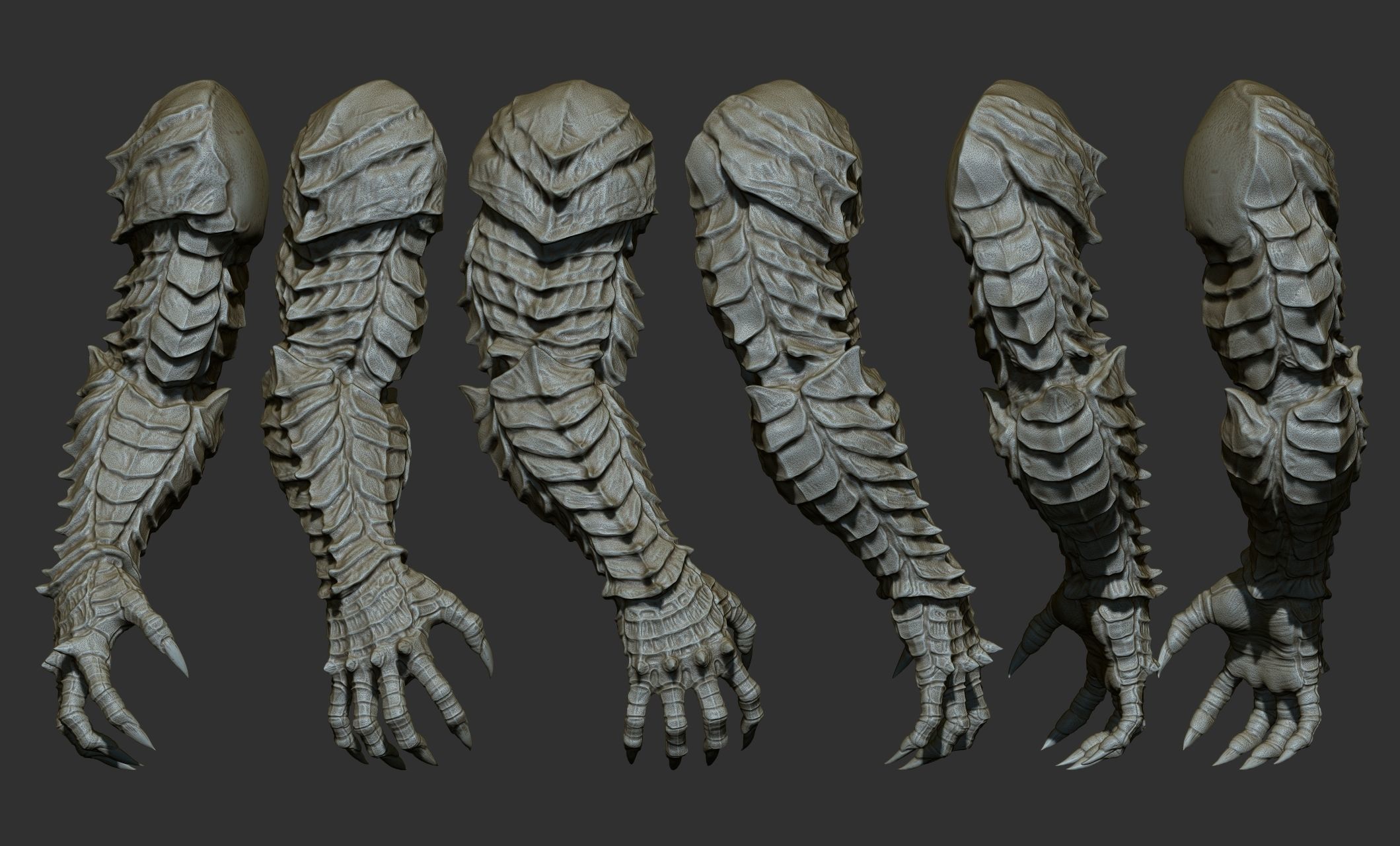 25 Creature arms 3D model | CGTrader