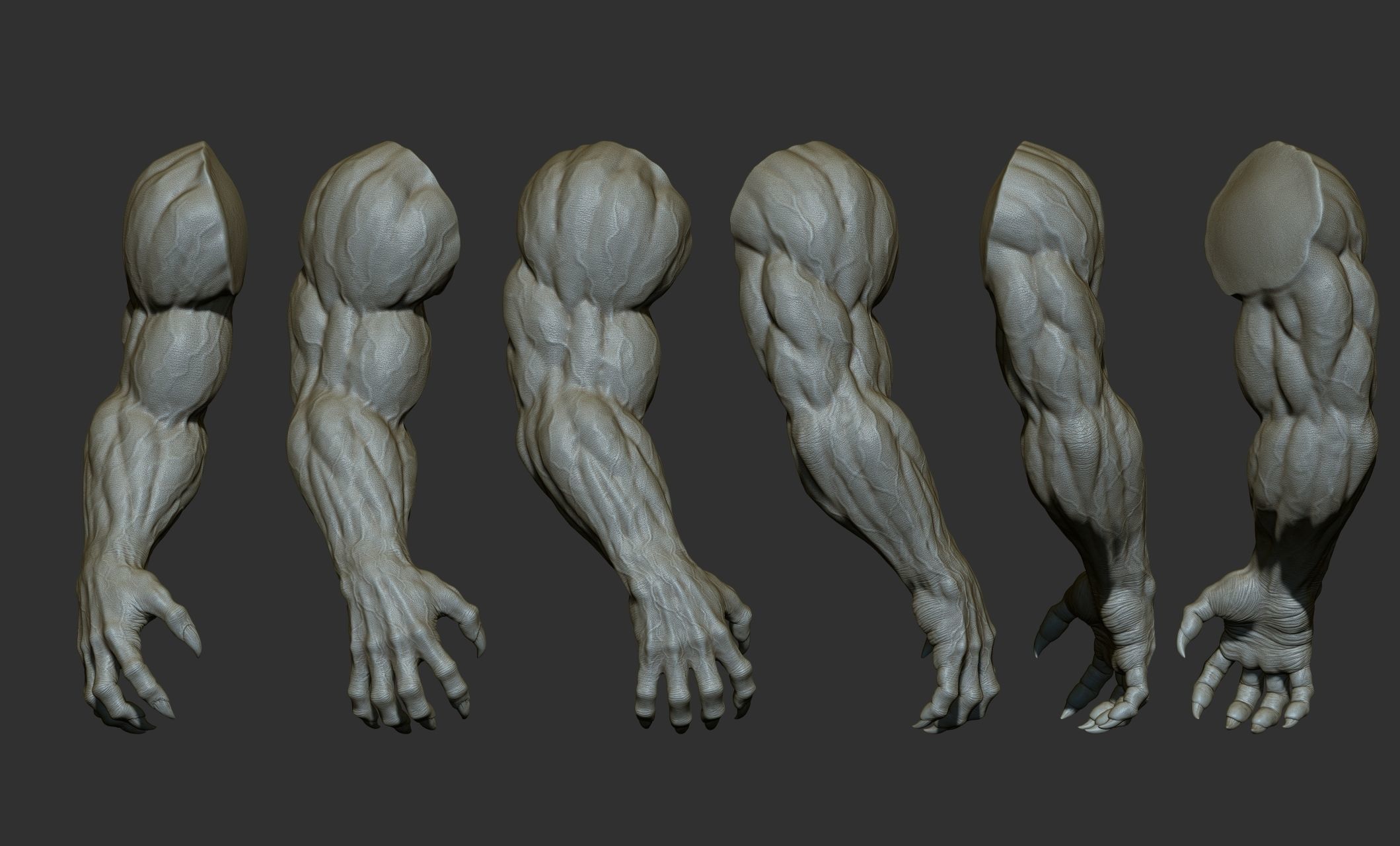 25 Creature arms 3D model | CGTrader