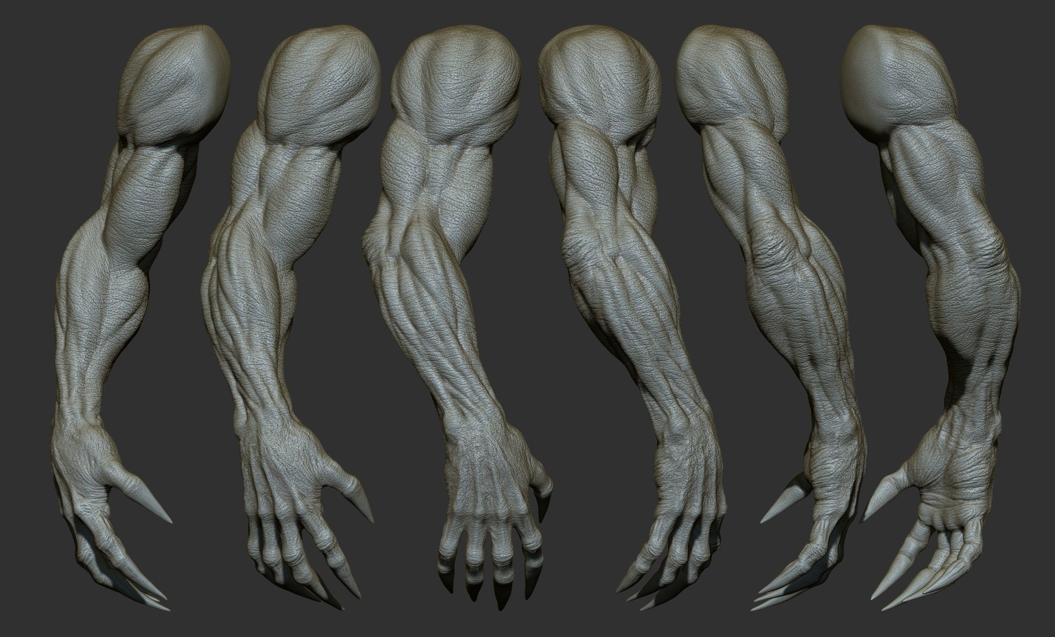 25 Creature arms 3D model | CGTrader