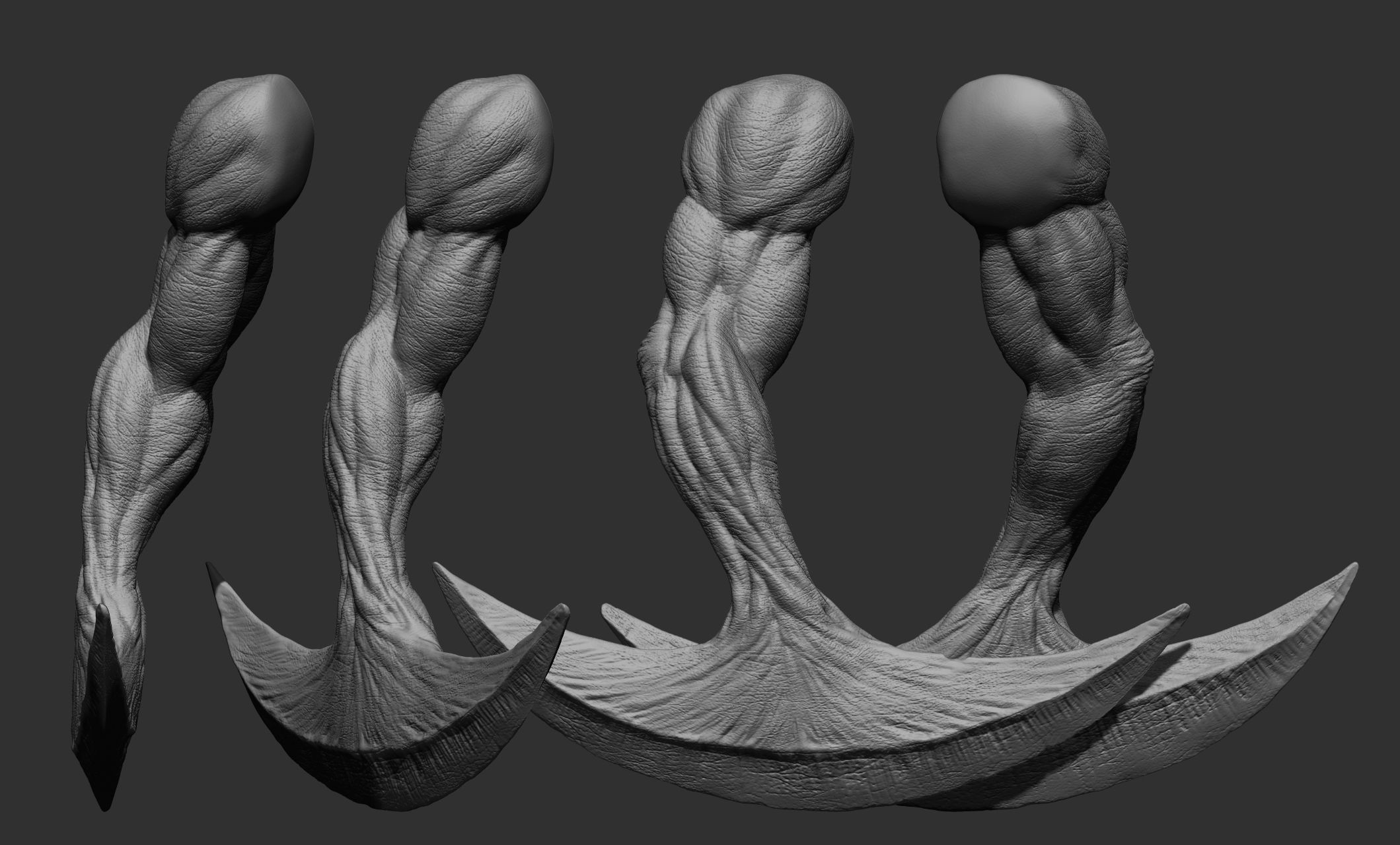 25 Creature arms 3D model | CGTrader