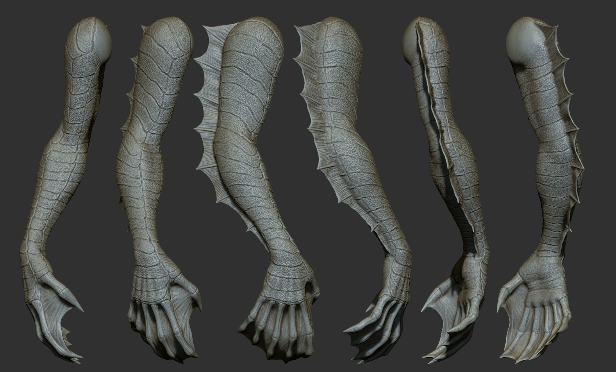 25 Creature arms 3D model | CGTrader