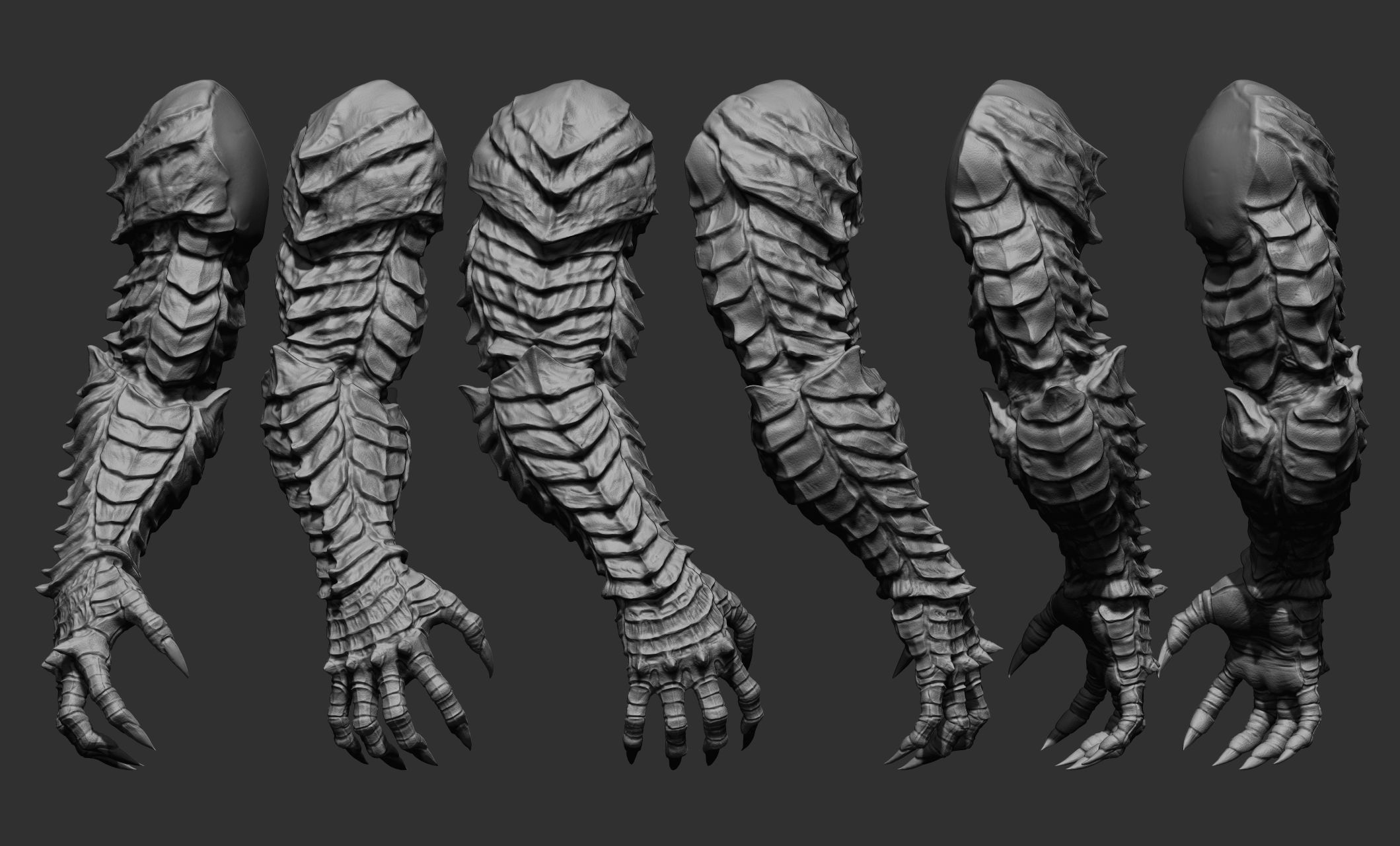 25 Creature arms 3D model | CGTrader