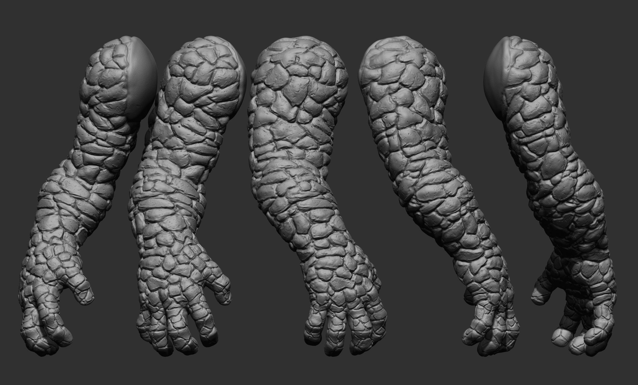 25 Creature arms 3D model | CGTrader