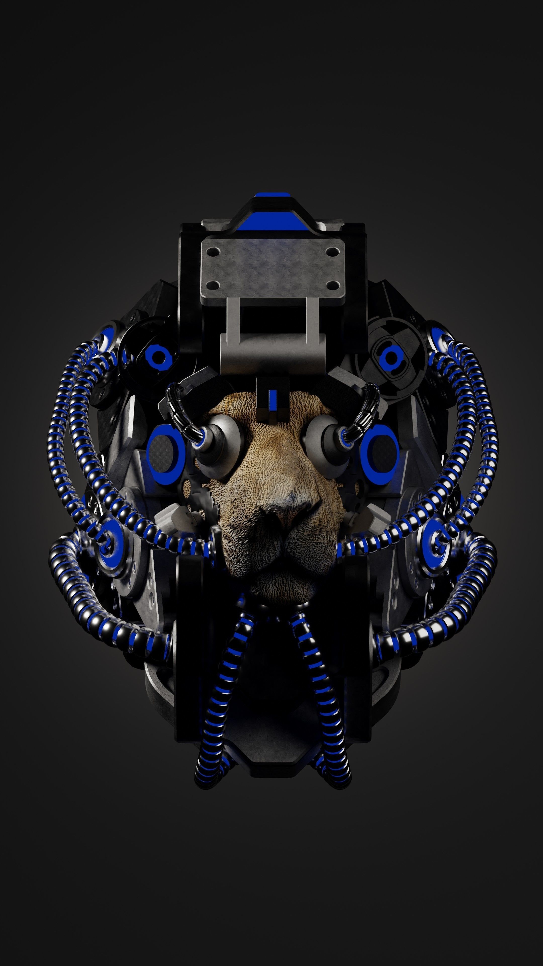 Sci-fi Character Cyborg 004 3D model | CGTrader