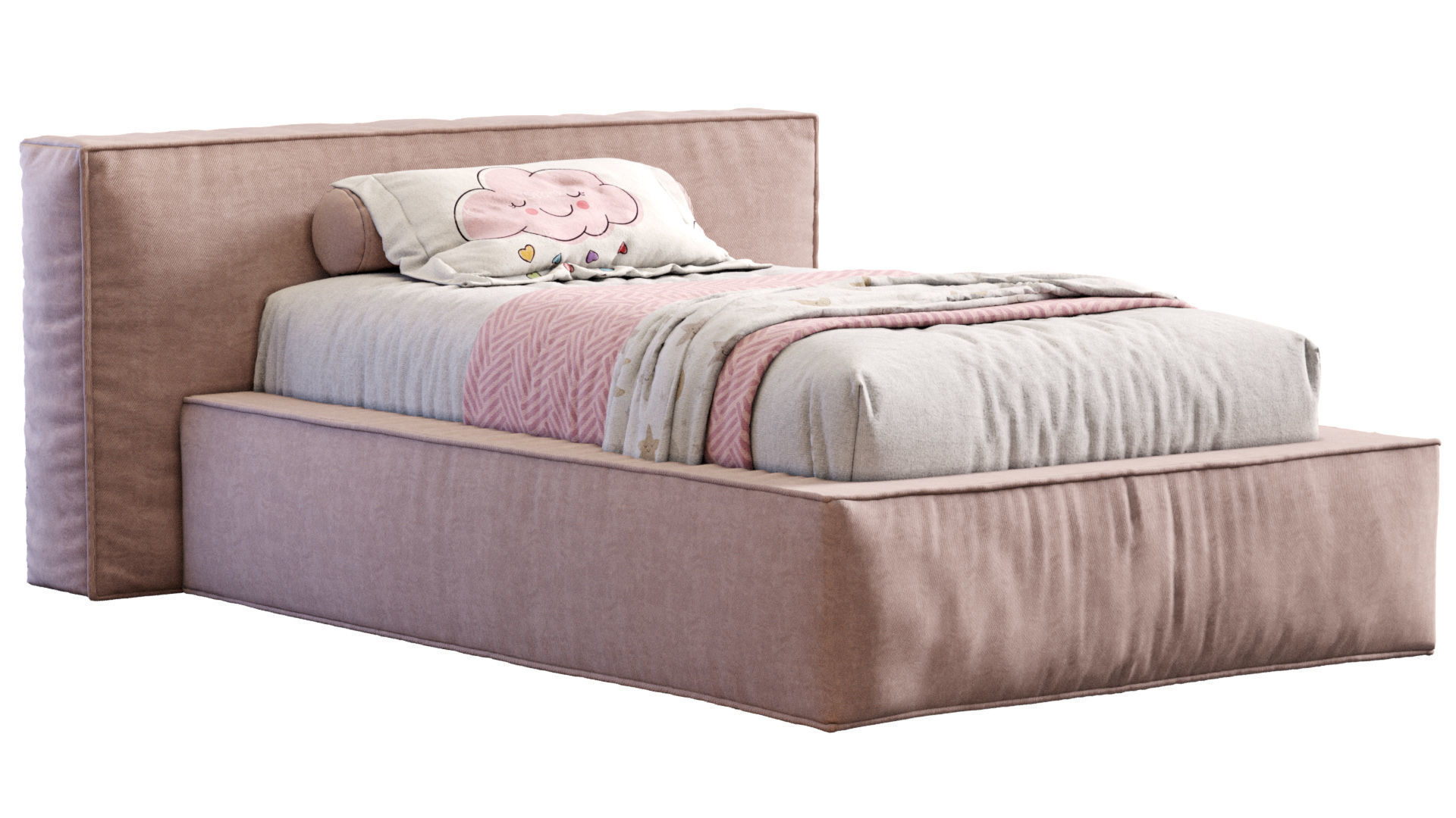 Single Bed Klifton 3D model | CGTrader