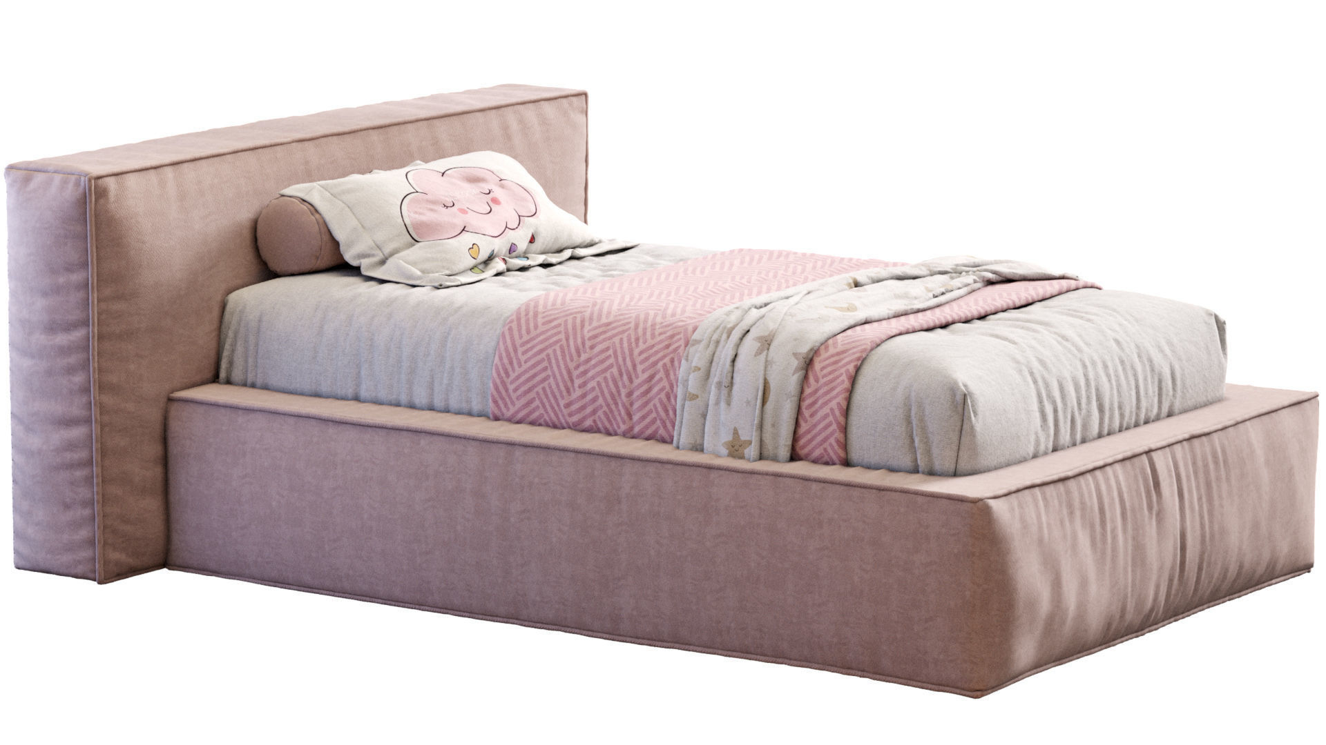 Single Bed Klifton 3D model | CGTrader