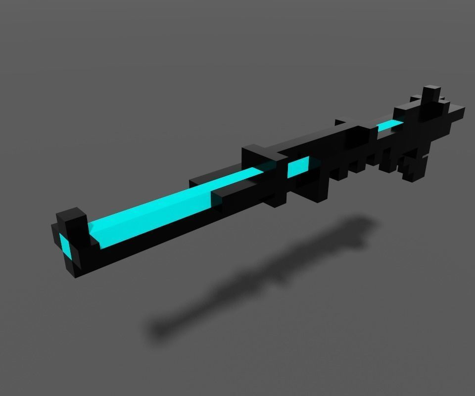 3D model Voxel Guns VR / AR / low-poly | CGTrader