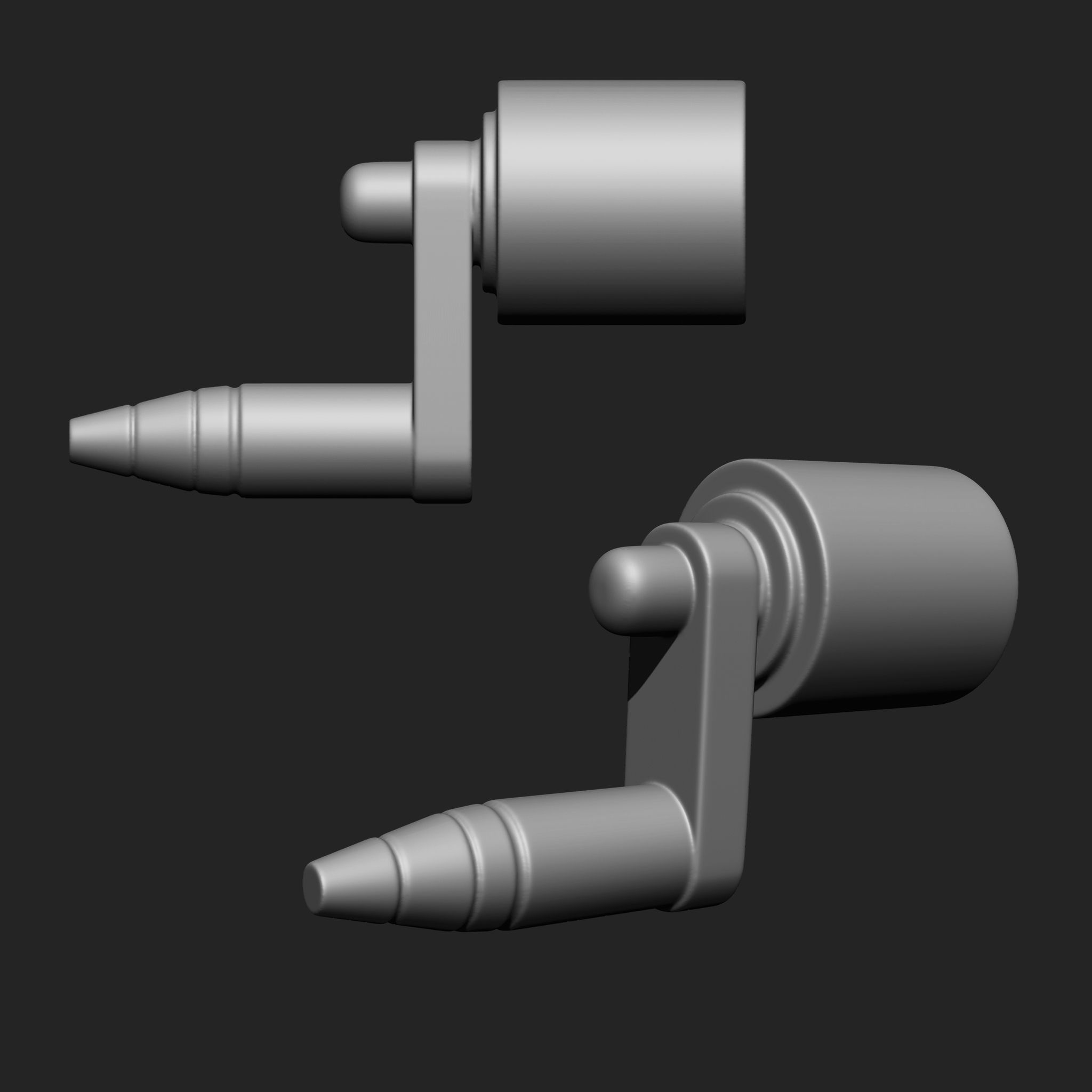 Mechanical Parts IMM Brush Pack 20 in One Vol 4 3D model | CGTrader