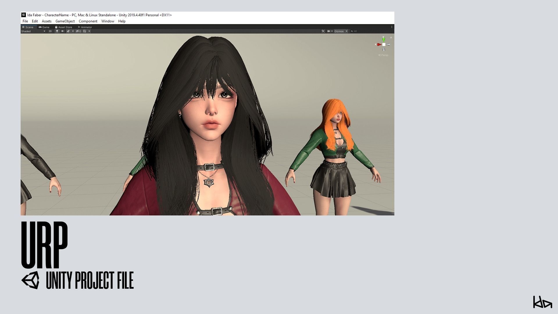 3D model K-POP SERIES Mina - Game Ready VR / AR / low-poly | CGTrader