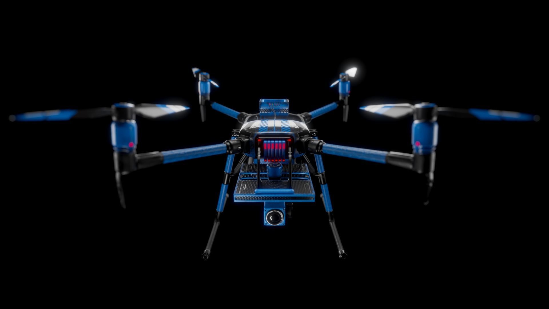 Quadcopter Drone 3D model | CGTrader